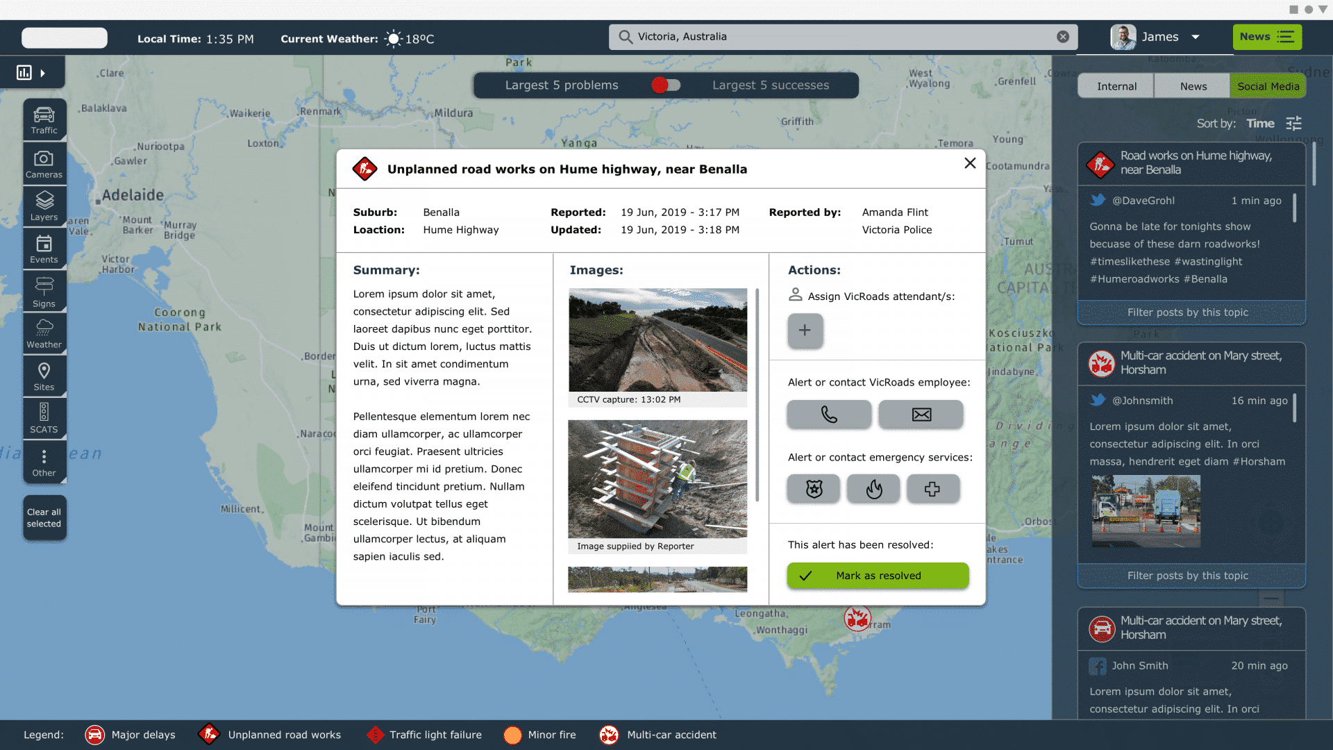 Traffic Management, IoT, and XAI Software Design
